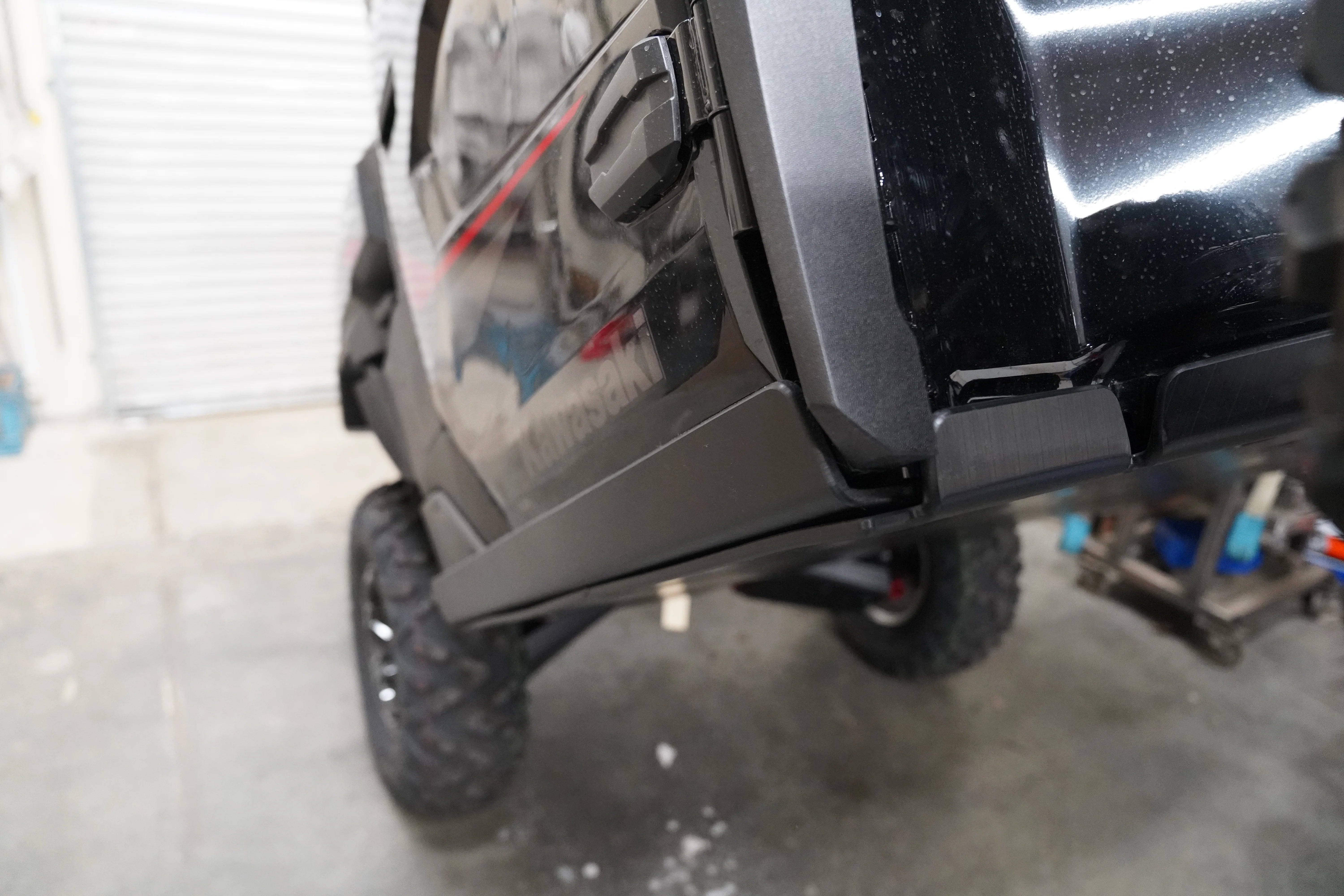 Kawasaki Ridge UHMW Rock Sliders – Packard Performance