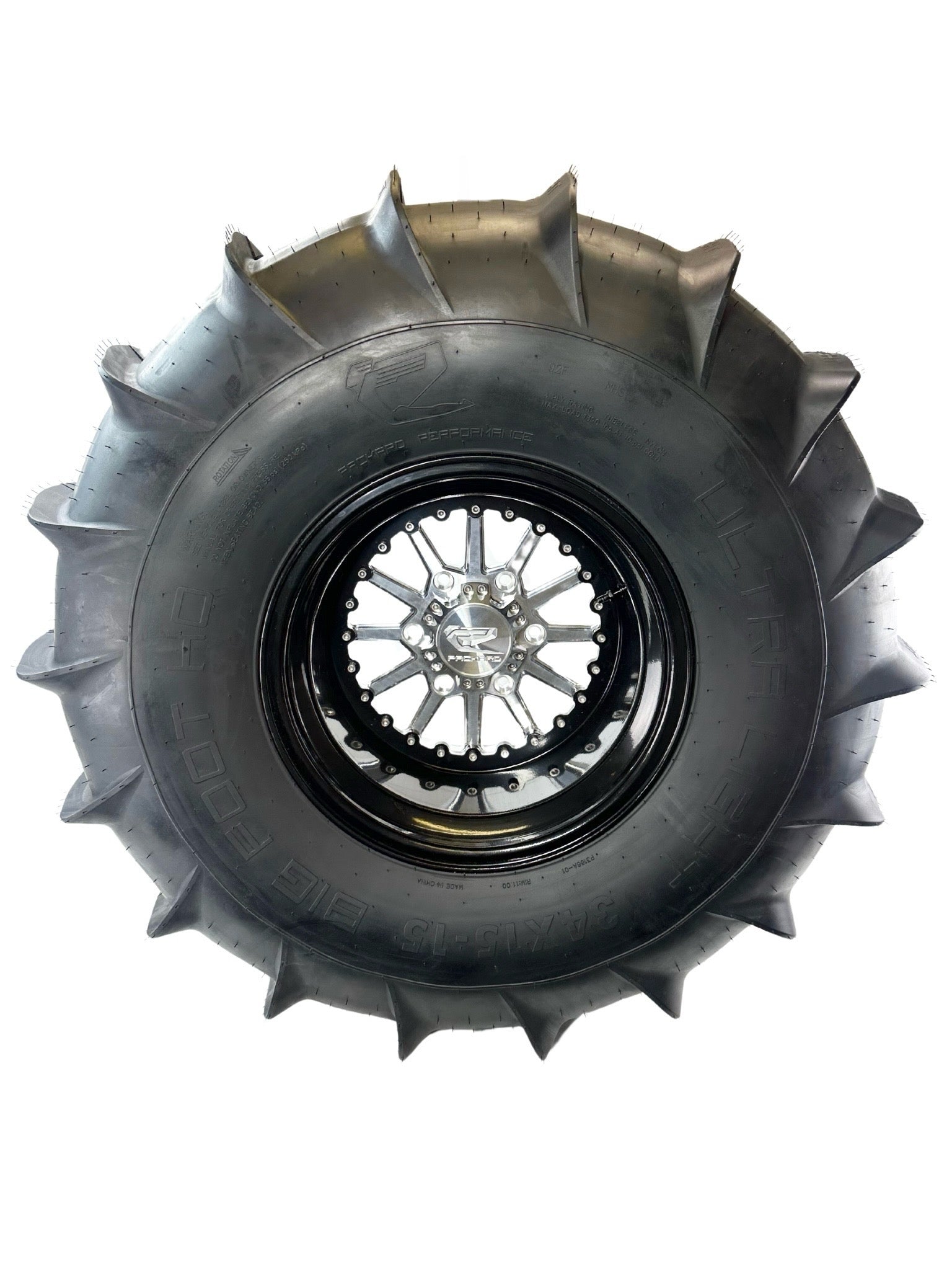 Packard Performance Big Foot HO Paddle Tires (Rear 34x15x15) 34.5" Car